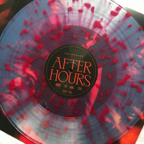 The Weeknd – After Hours ( Limited Edition, Clear w/ Red [Blood ...
