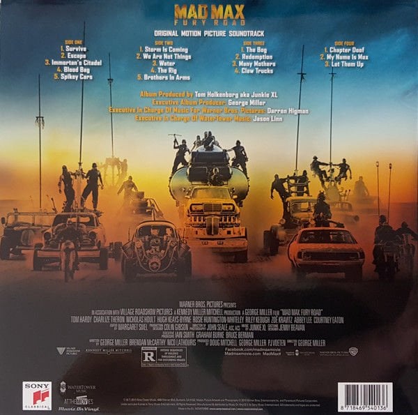 Tom Holkenborg AKA Junkie XL – Mad Max: Fury Road (Original Motion ...